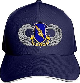 Generic Pare-Soleil Casquette 1Er Bataillon du 504E R&eacute;giment DInfanterie Parachutiste Casual Casquette Trucker S&eacute;chage Rapide Chapeau Soleil pour Hip Hop Cycl