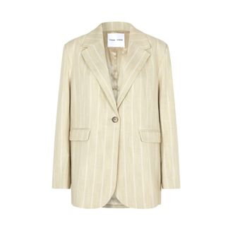 Sams&oslash;e & Sams&oslash;e Sahaven Blazer - - Jackets - Damen - Beige - XS
