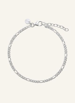 Pompidou Armband Figaro 3mm By Glambou silber
