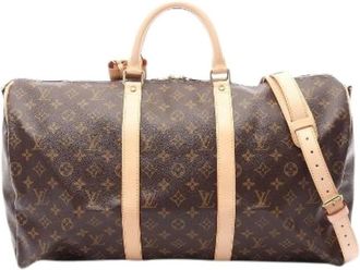 Louis Vuitton unisex, Pre-owned, Brun, Taille: ONE Size Sac Boston Keepall Bandouli&egrave;re Monogram doccasion