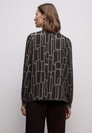 Street One Langarmbluse mit grafischem Muster