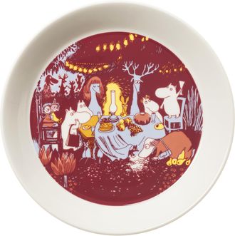 Moomin Teller, 19 cm, festlicher Moment