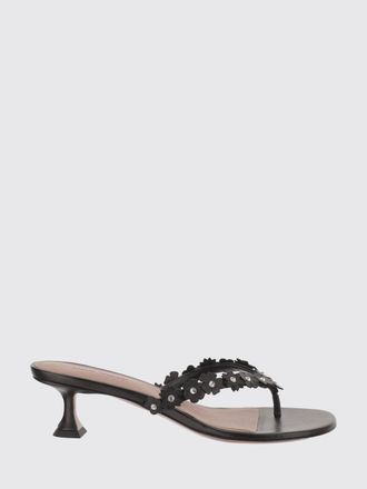 Amina Muaddi Sandalen Mit Absatz Damen Farbe Schwarz
