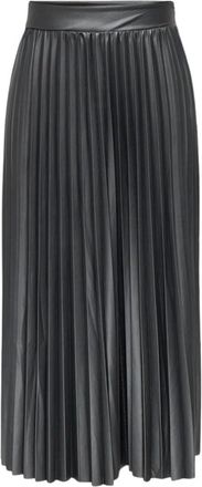 Only Damen Plissierter Rock ONLANINA JRS 15186268,Magnet,XL