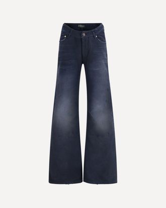 Balenciaga Curved Waist Jeans Female 25
