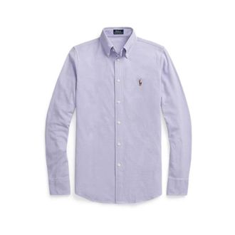 Polo Ralph Lauren Ls Knt Ox St Shirt - - Blouses & Shirts - Damen - Lila - S