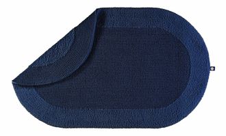 Rhomtuft Badteppiche oval Exquisit Kobalt - 84