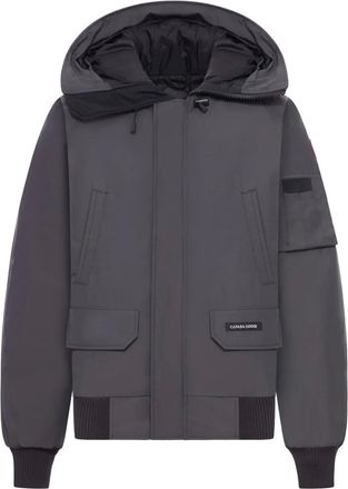 Canada Goose veste matelassée à patch logo - Gris