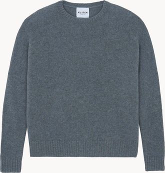 Kujten Pull cachemire col rond oversize femme - Pull Amelie