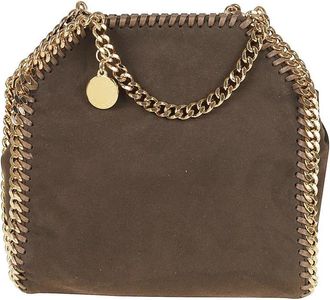 Stella McCartney Stella McCartney Hobo Bags - Compact Dark Brown Crossbody Bag - Gr. unisize - in Grau - f&uuml;r Damen