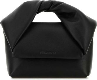 J.W.Anderson Femme, Sacs, Noir, Taille: ONE Size Leather Twist Handle Bag