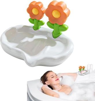 Generic Porte-savon &agrave; fleurs, porte-savon avec drain, porte-savon pour lavabo &agrave; fleurs - Bo&icirc;te &agrave; savon peu encombrante pour cadeau de No&euml;l, bo&icirc;te &agrave; savon univ