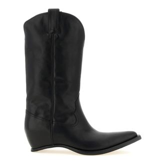 Maison Margiela Homme, Chaussures, Noir, Taille: 45 EU Bottes Western sans Talon