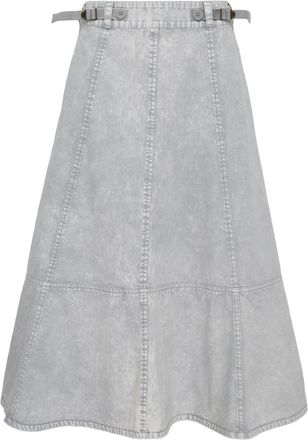 Ulla Johnson Finely Midirock - Grau