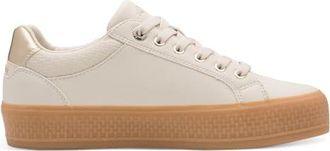 s.Oliver Femme Damen Sneaker Low 5-23600-42 Basket, cr&egrave;me, 37 EU