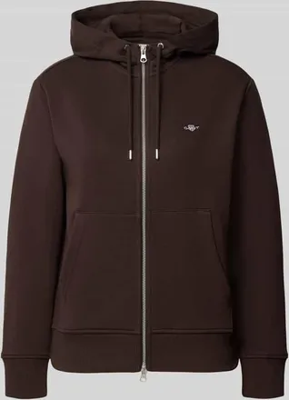 GANT Regular Fit Sweatjacke aus Baumwoll-Mix