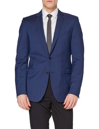Strellson Premium Herren Allen Anzugjacke, Blau (Blau 410), (Herstellergr&ouml;&szlig;e: 27)