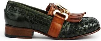 J.P. David Femme, Chaussures, Vert, Taille: 37 1/2 EU Mocassino Papua Nautilus