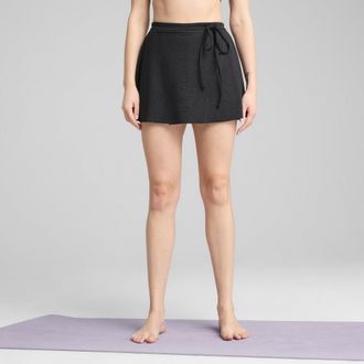 Puma MOVE CLOUDSPUN AOP Wickelrock Damen, Kleidung, Schwarz, S