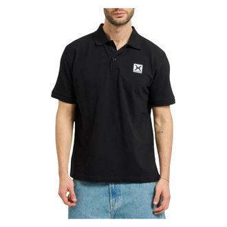 John Richmond Homme, Tops, Noir, Taille: XL Polo Chemises