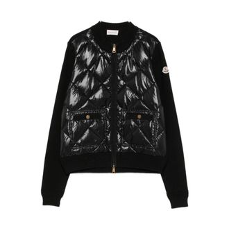 Moncler Bomberjacke - - Jackets - Damen - Schwarzk - M