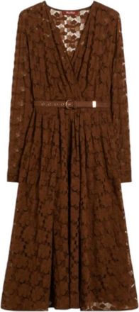 Max Mara Femme, Robes, Brun, Taille: 38 FR Robes Midi