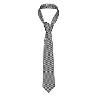 Generic Cravate Pour Homme &Eacute;chiquier Classique Necktie &Eacute;l&eacute;gant Cravate DAffaires Pour Remise De Dipl&ocirc;me F&ecirc;te Accessoires