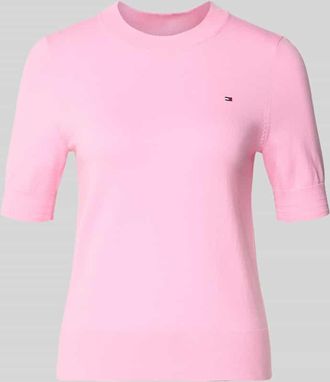 Tommy Hilfiger Regular Fit Strickpullover aus Baumwoll-Mix