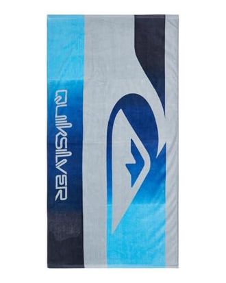 Quiksilver Poncho de Plage Freshness Towel Unisexe Noir One Size