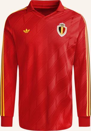 adidas Heimtrikot Belgien 1986 rot
