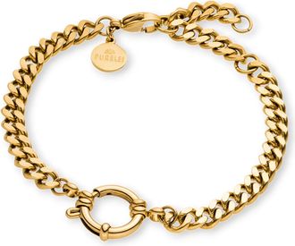 Purelei Curb Chain Charm Armband