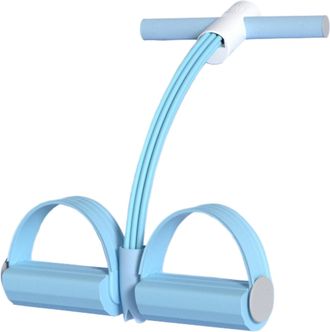 Generico Widerstandsbänder für Training, Krafttraining, Pedal, elastische Bänder mit hoher Dichte, mit Griffen für Pilates, Fitnessstudio, Reisen, Training, Fi