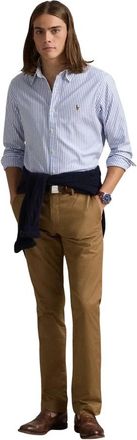 Ralph Lauren Homme, Chemises, Bleu, Taille: 2XL Chemise Oxford Stretch Coupe Personnalis&eacute;e