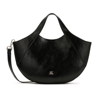 Kazar Abgerundete Hobo-Tasche aus Leder KS Melise - - Bags - Damen - Schwarzk - ONE SIZE