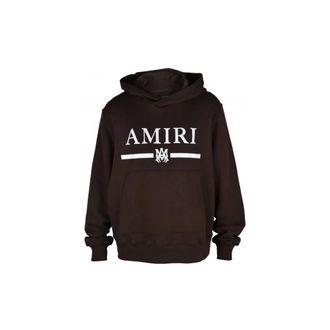 Amiri Homme, Sweatshirts et sweats &agrave; capuche, Brun, Taille: XL Cotton Hooded SweaT-shirt