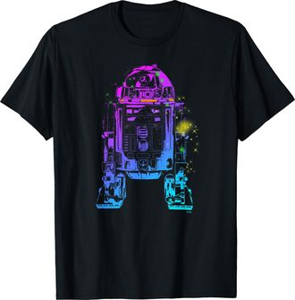 Star Wars R2-D2 Neon Gradient T-Shirt