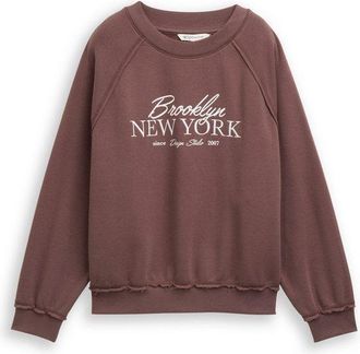 Tom Tailor Hoodie Crewneck sweatshirt w print