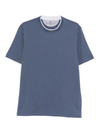 Brunello Cucinelli T-Shirt - Bleu Clair