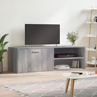 vidaXL Vidaxl - TV-Schrank Grau Sonoma 120x34x37 cm Holzwerkstoff