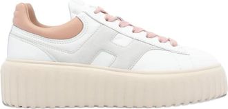 Hogan Femme, Chaussures, Blanc, Taille: 40 EU Baskets &agrave; plateforme