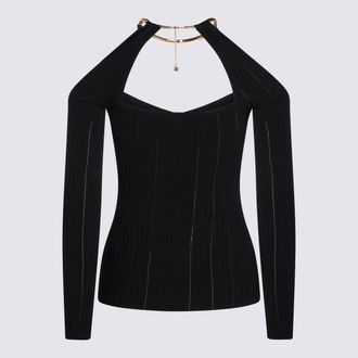 Elisabetta Franchi Womens Sweaters Nero Vipaea