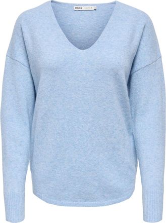 Only Onlrica Life L/S V-Neck Pullo KNT Noos