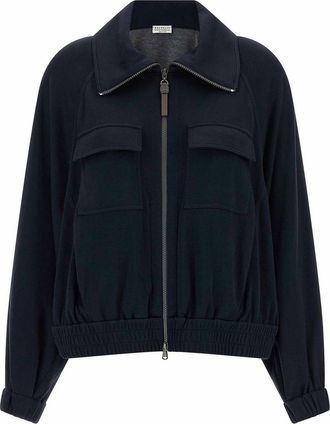 Brunello Cucinelli Sweatshirt - Blau