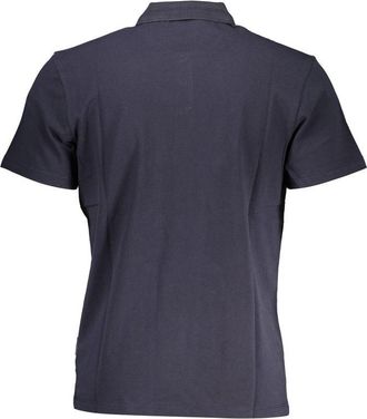 Napapijri Logo-Embroidered Cotton Polo - Navy