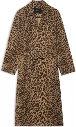 Zadig&Voltaire Femme, Manteaux, Multicolore, Taille: 42 FR Mentle Canvas Leo Coat