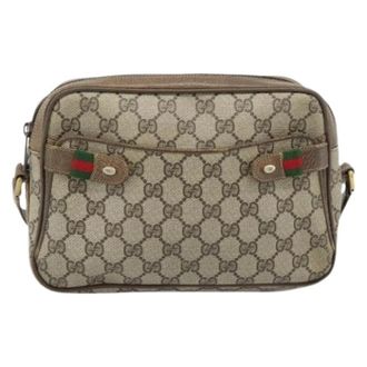 Gucci Pre-owned Vintage Cross Body Bag - Femme - Pre-owned - Beige - Taille: ONE Size