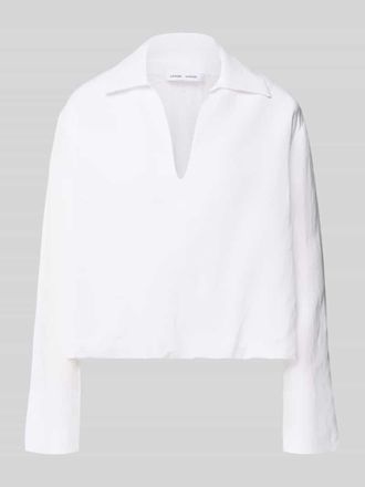 Sams&oslash;e & Sams&oslash;e Regular Fit Bluse aus Viskose mit V-Ausschnitt Modell DAPHNE
