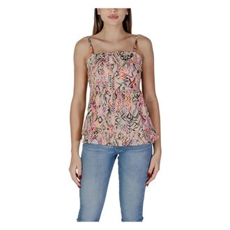 b.young Fr&uuml;hling/Sommer Damen T-Shirts und Leinwand - - Tops - Damen - Mehrfarbig - S