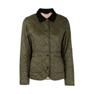 Barbour Femme, Vestes, Vert, Taille: 38 FR Deveron Quilted Jacket