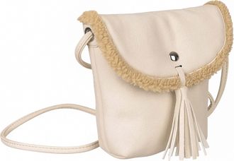 Tom Tailor Denim TOM TAILOR - Ida Teddy, Damen, Umhängetasche, S, Weiß, 17x6,5x16,5 cm